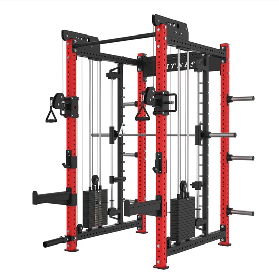 Smith Machine and Cable Crossover l ROARFIT Multi Function Trainer